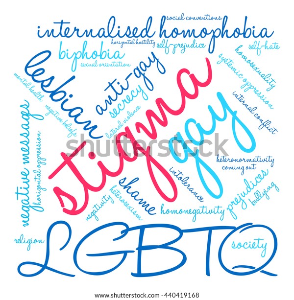 Stigma Word Cloud On White Background Stock Vector (Royalty Free ...