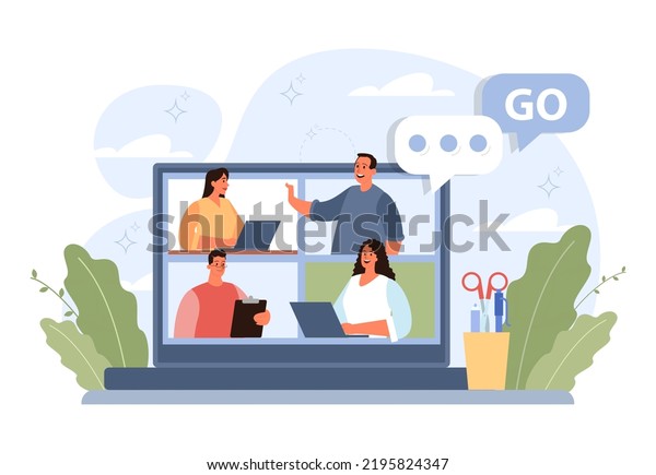 Stimulus Concept Character Motivation Boost Moving Stock Vector ...