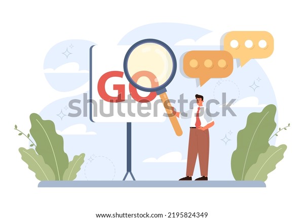 Stimulus Concept Character Motivation Boost Moving Stock Vector ...
