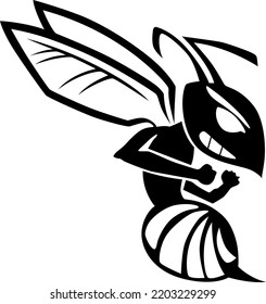 Stingers Bee Vector Illustration Stock Vector (Royalty Free) 2203229299 ...