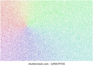 Stipple Background Texture Colorful Dots On Stock Vector (Royalty Free ...