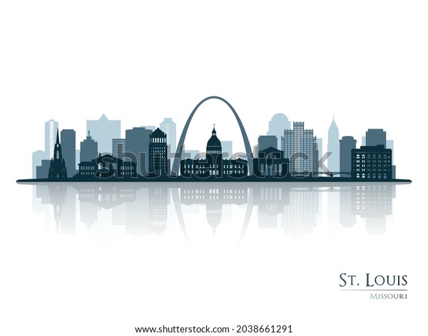 433 City Silhouette St Louis Images, Stock Photos & Vectors | Shutterstock