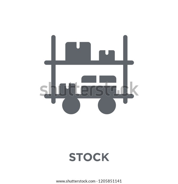 Stock Icon Stock Design Concept Collection Stock Vector (Royalty Free ...