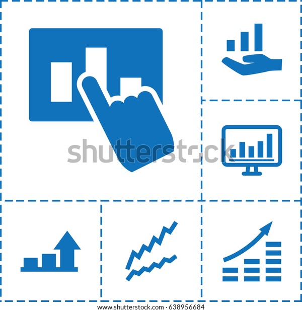 Stock Icon Set 6 Stock Filled Stock Vector (Royalty Free) 638956684 ...