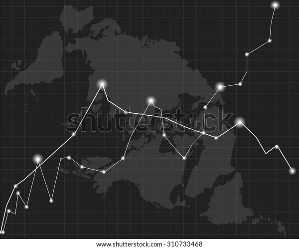Stock Market Chart Stock Vector (Royalty Free) 310733468 | Shutterstock