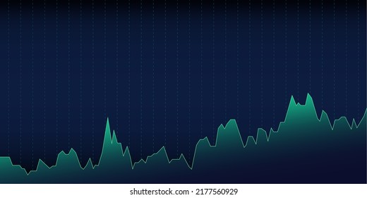 Stock Market Graph Background Vector Stock Vector (Royalty Free ...