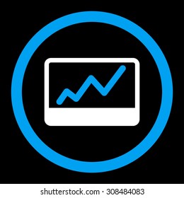 Stock Market Vector Icon This Flat Stock Vector (Royalty Free ...