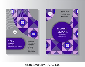 Stock Vector Art Brochure Template Layout Stock Vector (Royalty Free ...