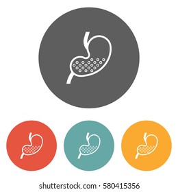 Stomach Acid Icon Stock Vector (Royalty Free) 582561985