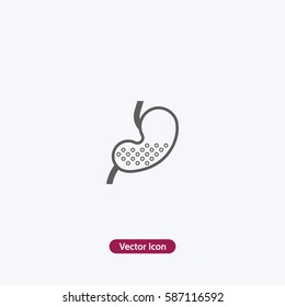 Stomach Acid Icon Stock Vector (Royalty Free) 584053801