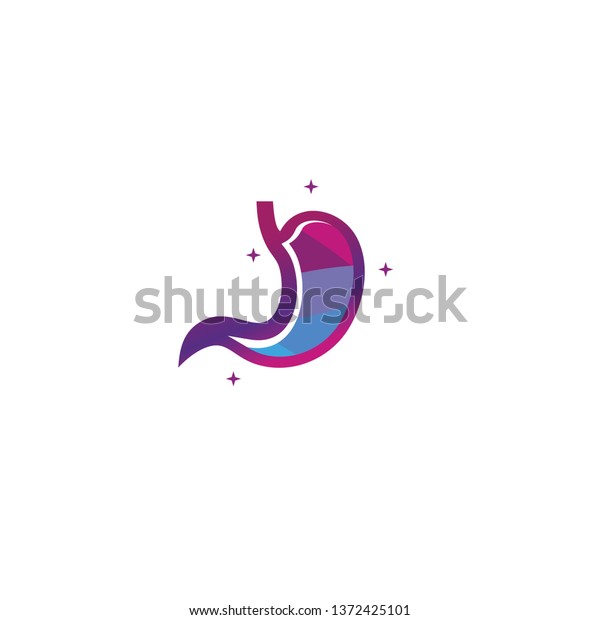 Stomach Logo Designs Colorful Stomach Logo Stock Vector (Royalty Free ...