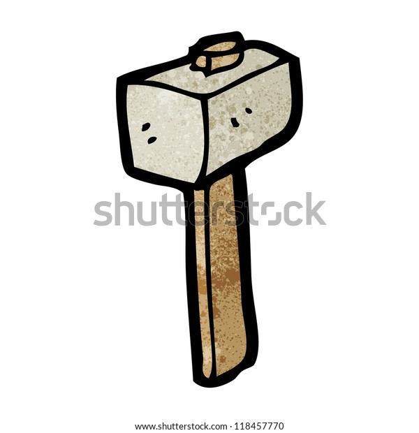 Stone Hammer Cartoon Stock Vector (Royalty Free) 118457770 | Shutterstock