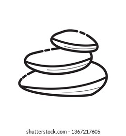 Stone Icon Outline: เวกเตอร์สต็อก (ปลอดค่าลิขสิทธิ์) 1367217605 ...