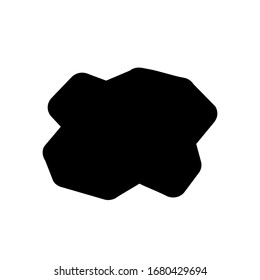 Stone Iconvector Illustration Flat Design Style Stock Vector (Royalty ...