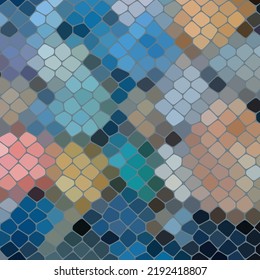 Stone Plate Paving Seamless Pattern Abstract Stock Vector (Royalty Free ...