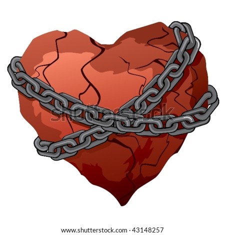 Stony Heart Stock Vector (Royalty Free) 43148257 - Shutterstock