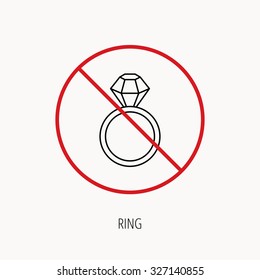 9,246 No Rings Sign Images, Stock Photos & Vectors | Shutterstock