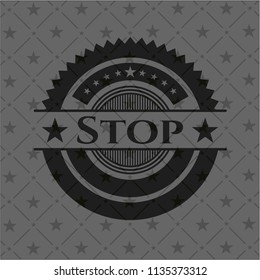 Stop Black Badge Stock Vector (Royalty Free) 1135373312 | Shutterstock