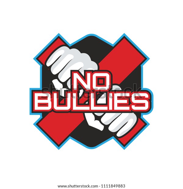 Stop Bullying No Bullying Logo Vector Stock Vector (Royalty Free ...