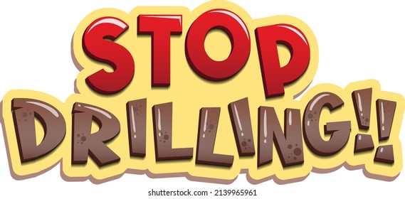 1,586 Stop drilling Images, Stock Photos & Vectors | Shutterstock