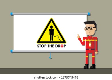 Scaffolding Safety Tips Template Design Inpection: เวกเตอร์สต็อก (ปลอด ...