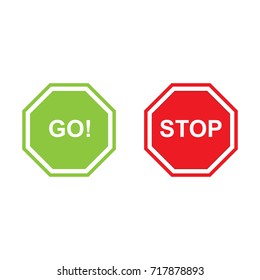 Stop Go Icon: เวกเตอร์สต็อก (ปลอดค่าลิขสิทธิ์) 1033735855 | Shutterstock