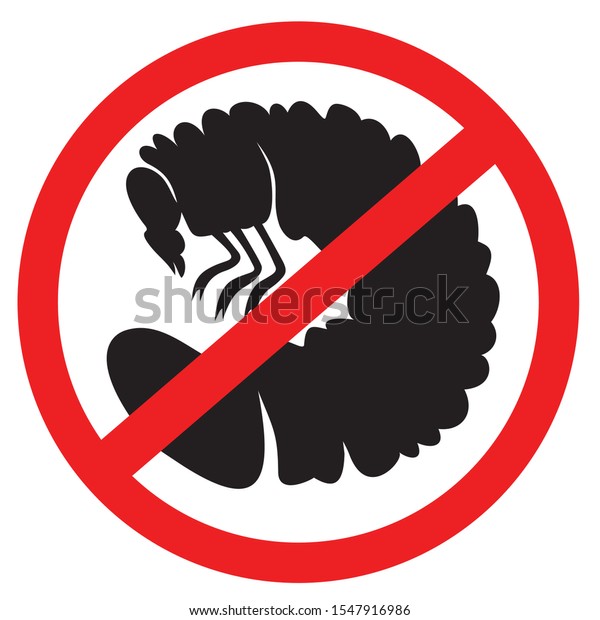 Stop Larva May Beetle Symbol Vector Stock Vector (Royalty Free ...