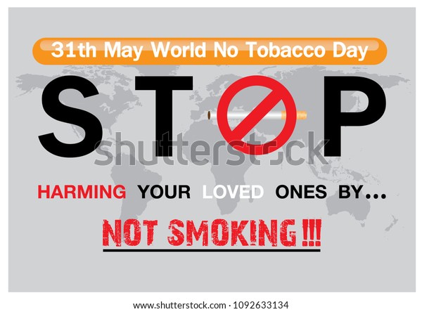 Stop Letter Artwork Design Wording Day: vector de stock (libre de ...