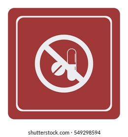 Stop Medicine Icon Vector Sign Stock Vector (Royalty Free) 549298594 ...