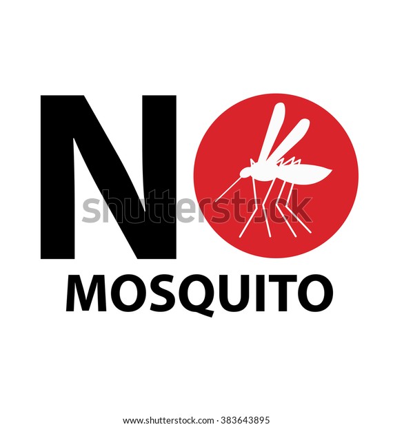 Stop Mosquito Sign Vector Illustration Stock Vector (Royalty Free ...
