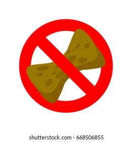 Stop Old Sponge Forbidden Use Sponge Stock Vector (Royalty Free ...