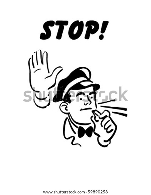 Stop Service Station Mechanic Stock Vector (Royalty Free) 59890258 ...