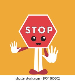 Stop Sign Happy Face: เวกเตอร์สต็อก (ปลอดค่าลิขสิทธิ์) 1934380802 ...