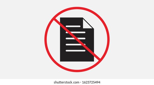 No Documents: imágenes, fotos de stock y vectores | Shutterstock