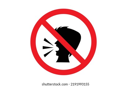 1,154 No loud talking Images, Stock Photos & Vectors | Shutterstock