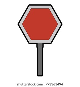 Stop Traffic Signal Icon Stock Vector (Royalty Free) 793361494 ...