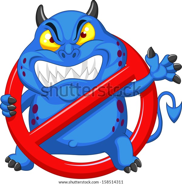 Stop Virus Blue Virus Red Alert: เวกเตอร์สต็อก (ปลอดค่าลิขสิทธิ์ ...