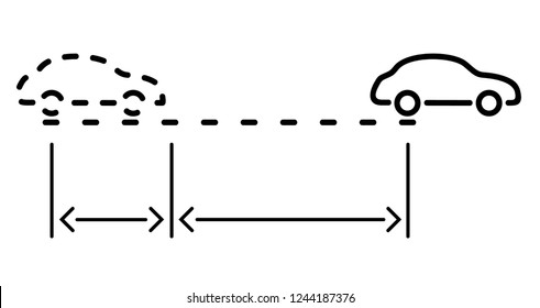 9,179 Distance Car Icon Images, Stock Photos & Vectors | Shutterstock