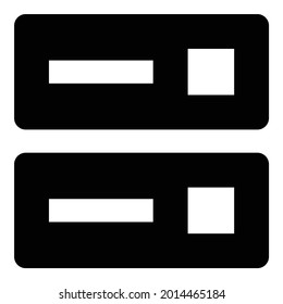 Storage Icon On White Background Stock Vector (Royalty Free) 2014465184 ...