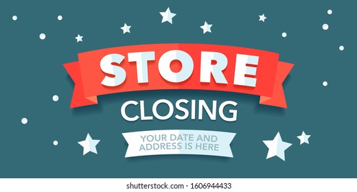 2,577 Store closing ribbon Images, Stock Photos & Vectors | Shutterstock