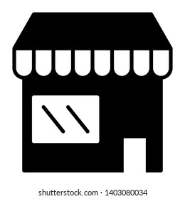 Store Icon Vector Black Colour Stock Vector (Royalty Free) 1403080034 ...