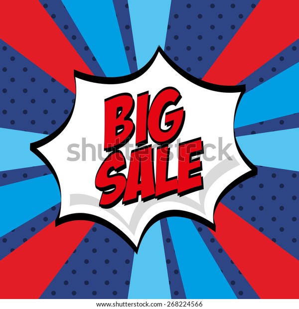 Store Pop Art Label Design Vector Stock Vector (Royalty Free) 268224566 ...