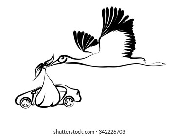 969 Stork car Images, Stock Photos & Vectors | Shutterstock