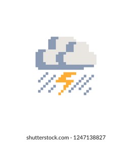 4,686 Pixel rain Images, Stock Photos & Vectors | Shutterstock