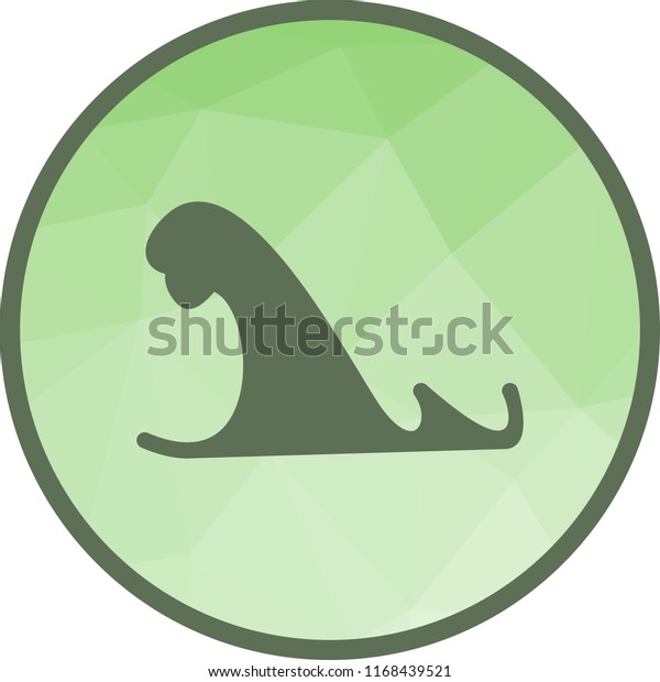 Storm Surge Icon Stock Vector (Royalty Free) 1168439521 | Shutterstock