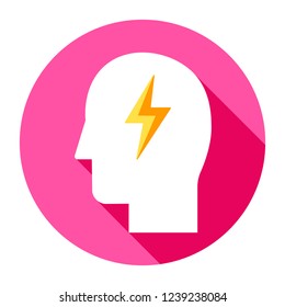 Storm User Icon Head Brain Storm Stock Vector (Royalty Free) 1239238084 ...