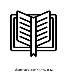 Open Book Vector Icon Stock Vector (Royalty Free) 475249999