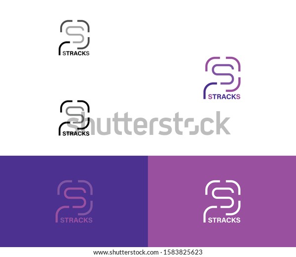 Stracks Logo Concept Color Suggestion Stock Vector (Royalty Free ...