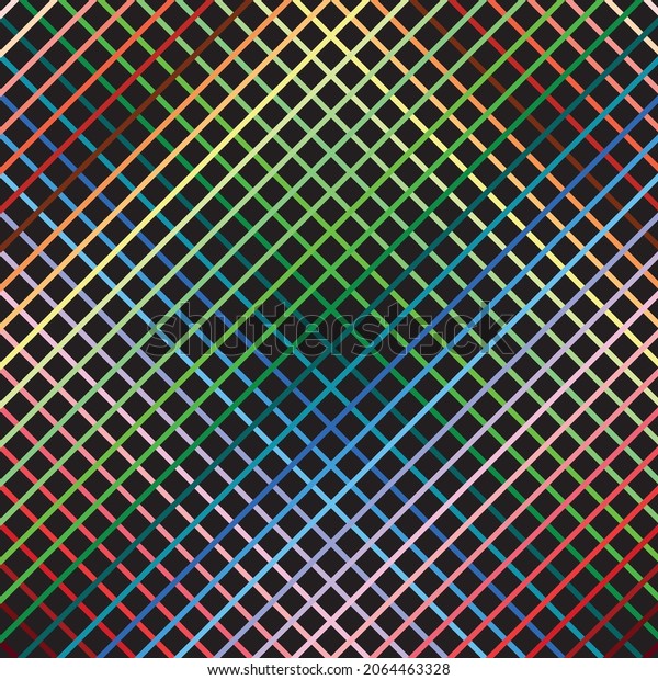 Straight Diagonal Lines Rainbow Colors On Stock Vector (Royalty Free ...
