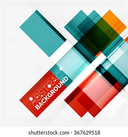 Líneas de diseño geométrico brillante y: vector de stock (libre de ...